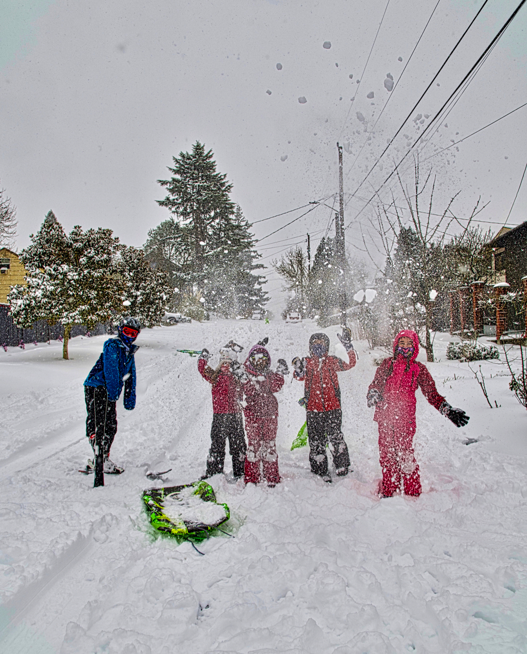 Kids know what to do when it snows...Have fun! | Westside Seattle